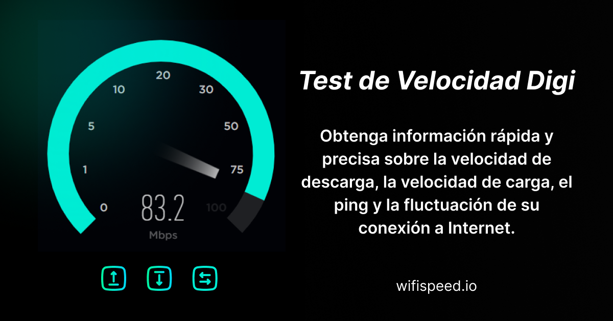 Test de Velocidad Digi | Comprueba tu Digi Velocidad Internet