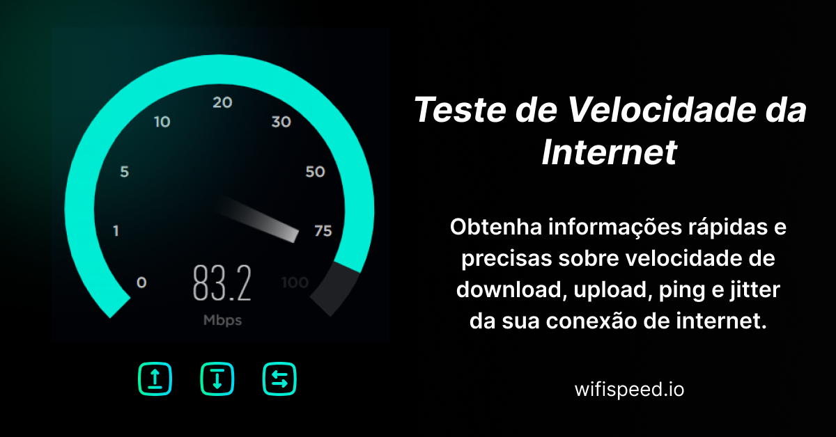 Teste Sua Internet Conexão | 100% Grátis Teste de Velocidade