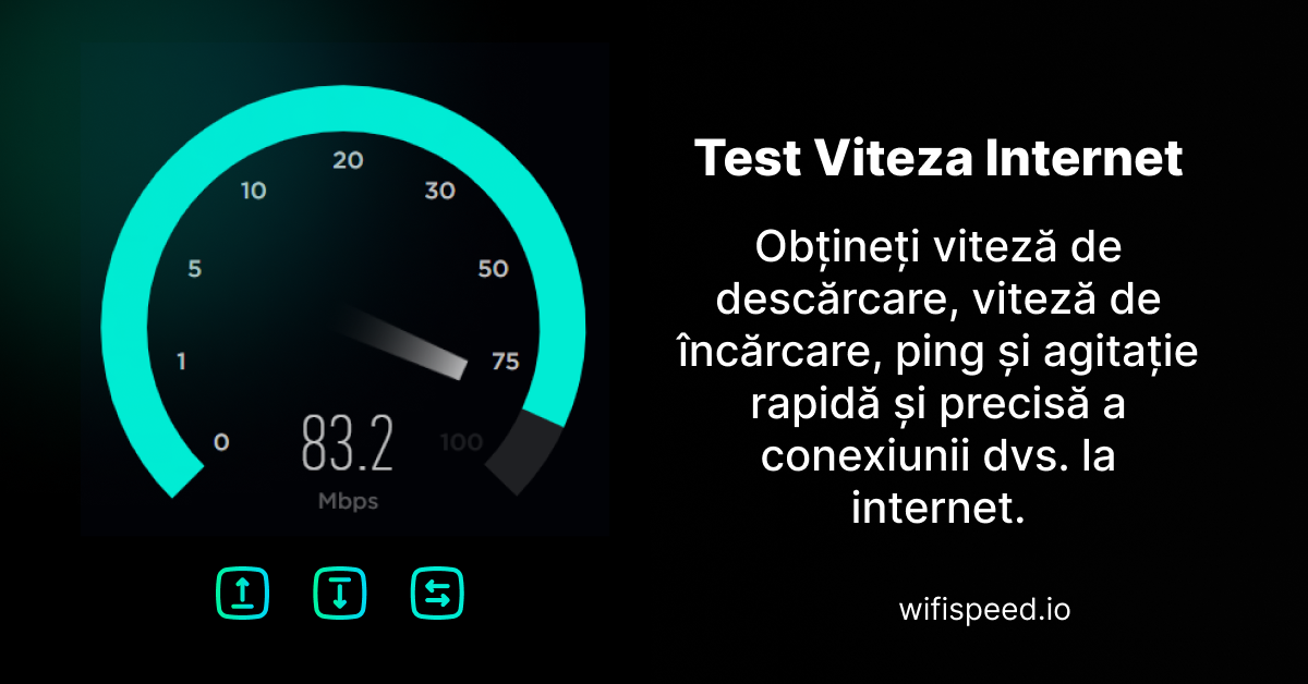 Test Viteza Internet - VerificațI-vă Performanța PE Internet