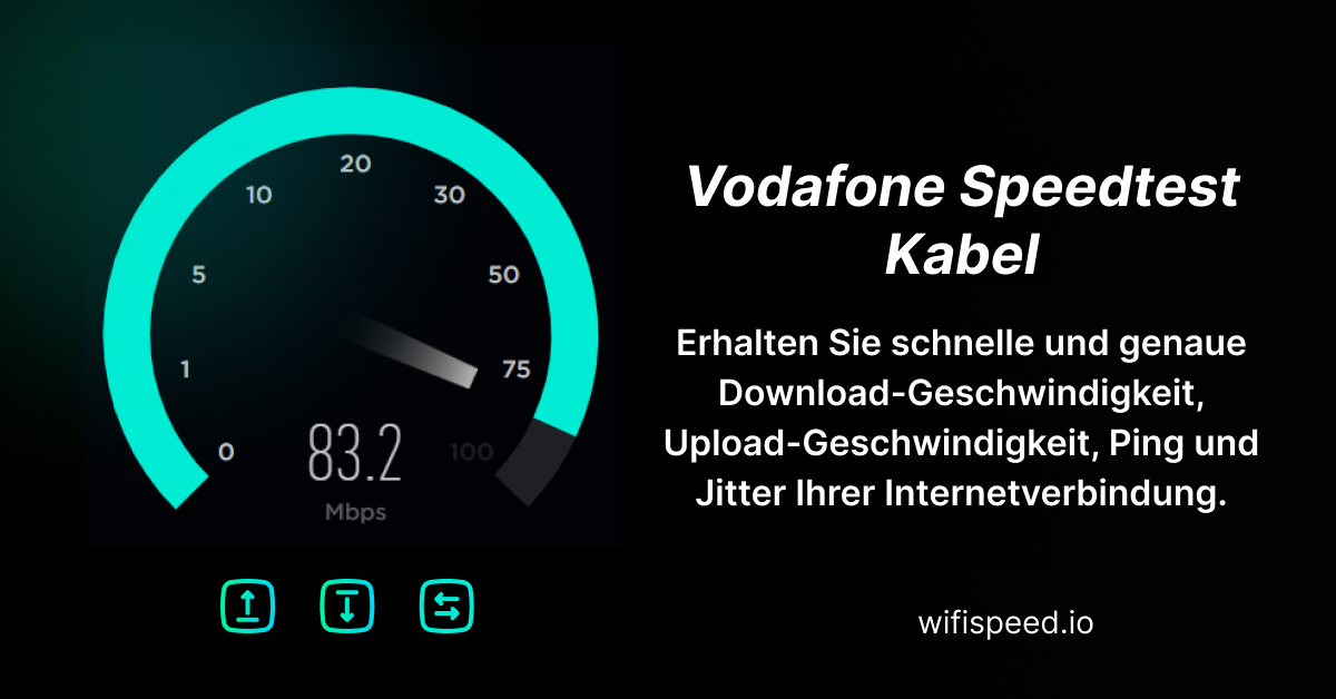 Vodafone Speedtest Kabel - wifispeed.io
